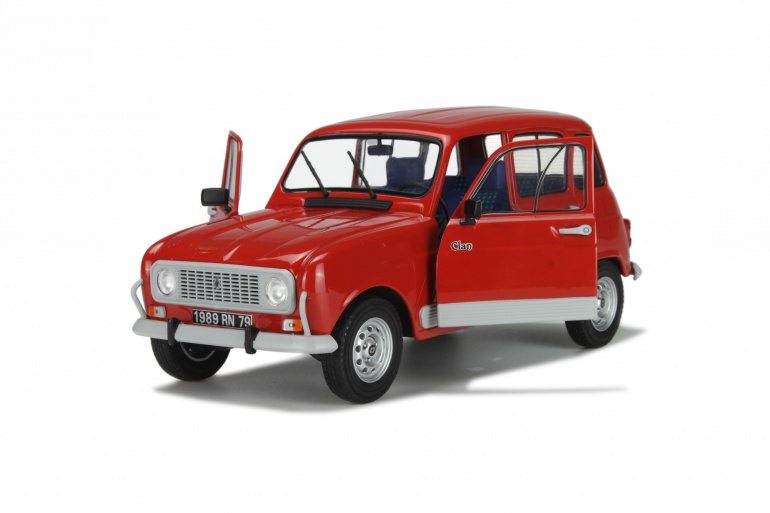 RENAULT 4L CLAN - ROUGE - 1978 - Solido