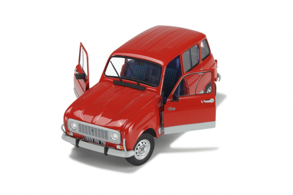 RENAULT 4L CLAN - ROUGE - 1978 - Solido