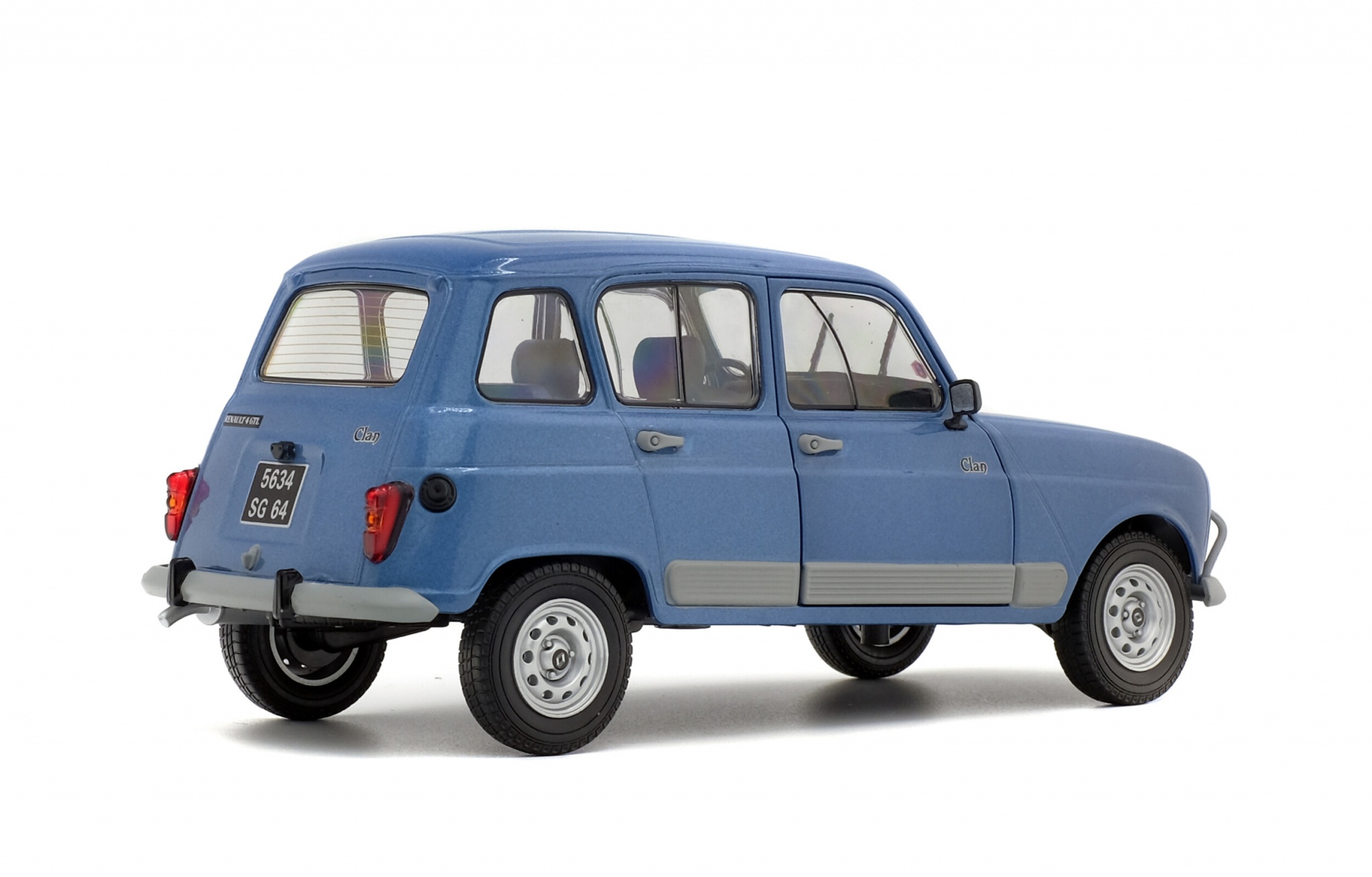 RENAULT 4L CLAN - BLEU ARDOISE - 1989 - Solido