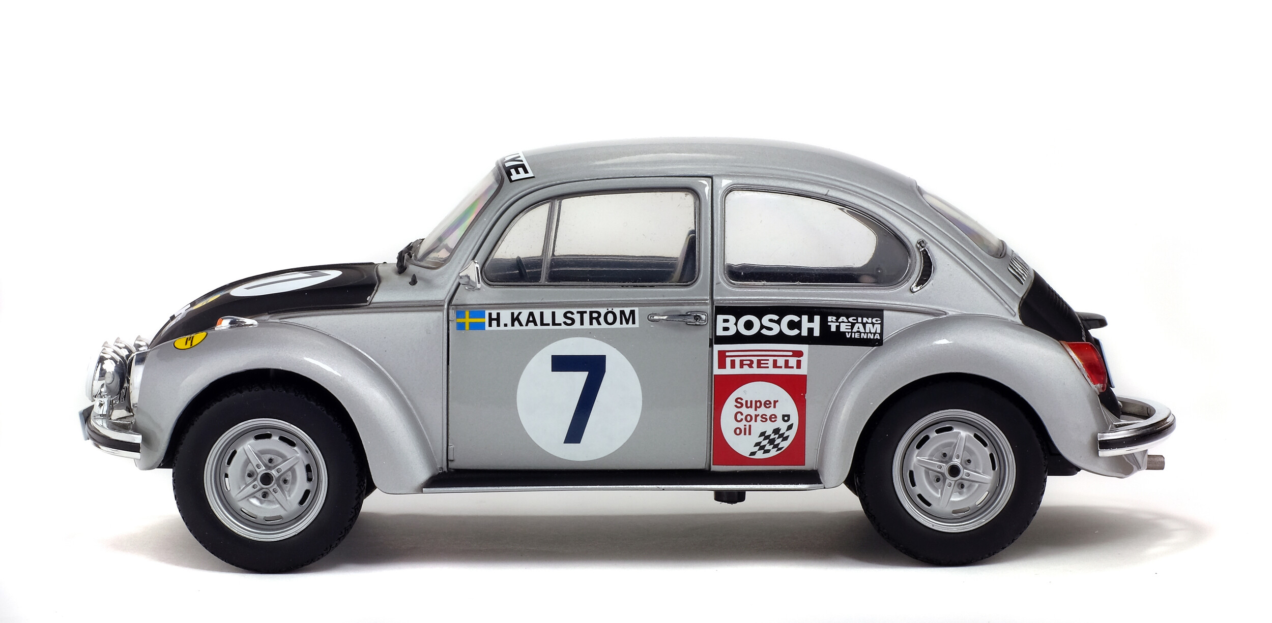 VOLKSWAGEN BEETLE 1303 - RALLY ACROPOLIS - 1973 - H.KALLSTROM #7 - Solido