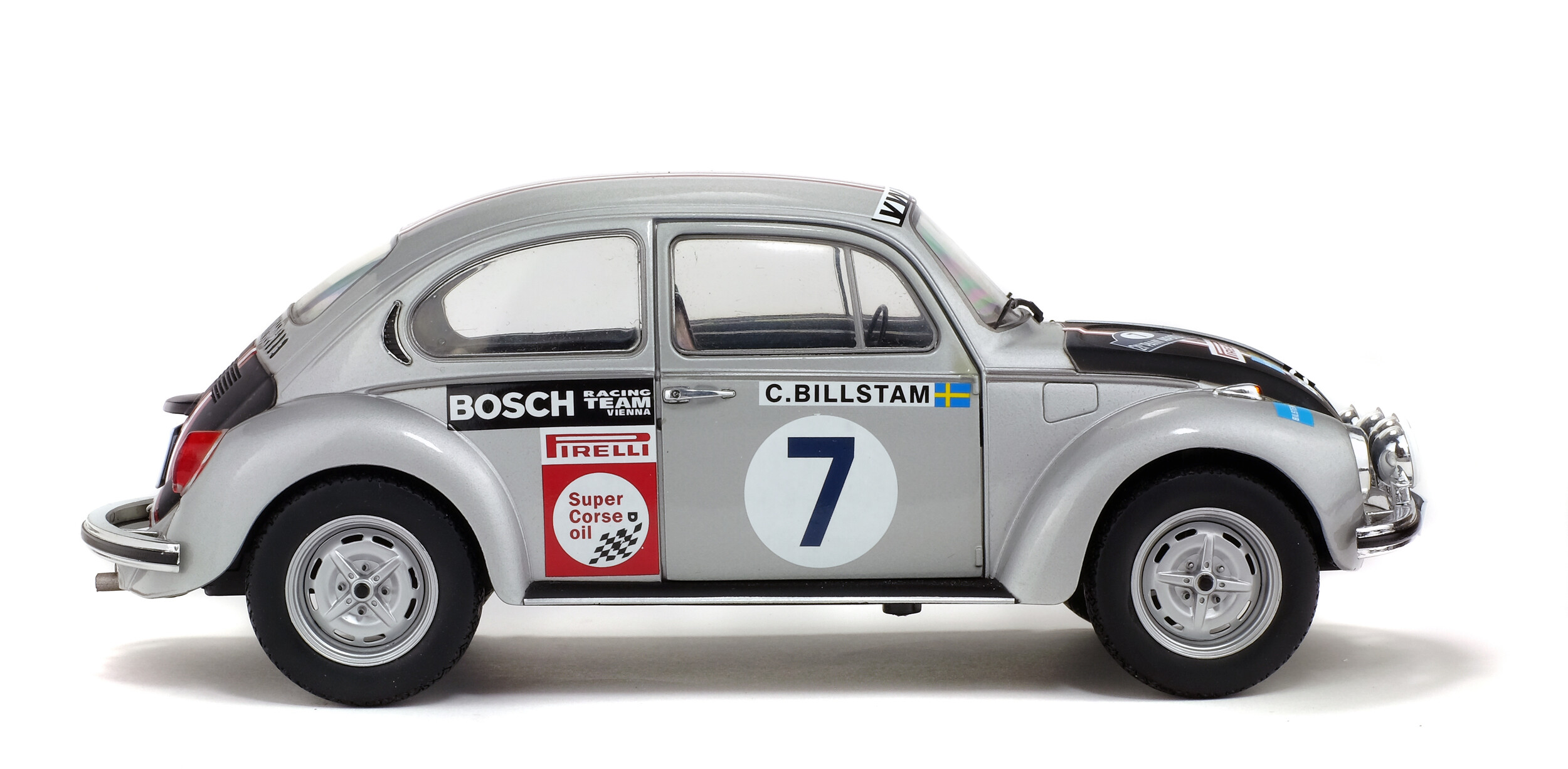 VOLKSWAGEN BEETLE 1303 - RALLY ACROPOLIS - 1973 - H.KALLSTROM #7 - Solido