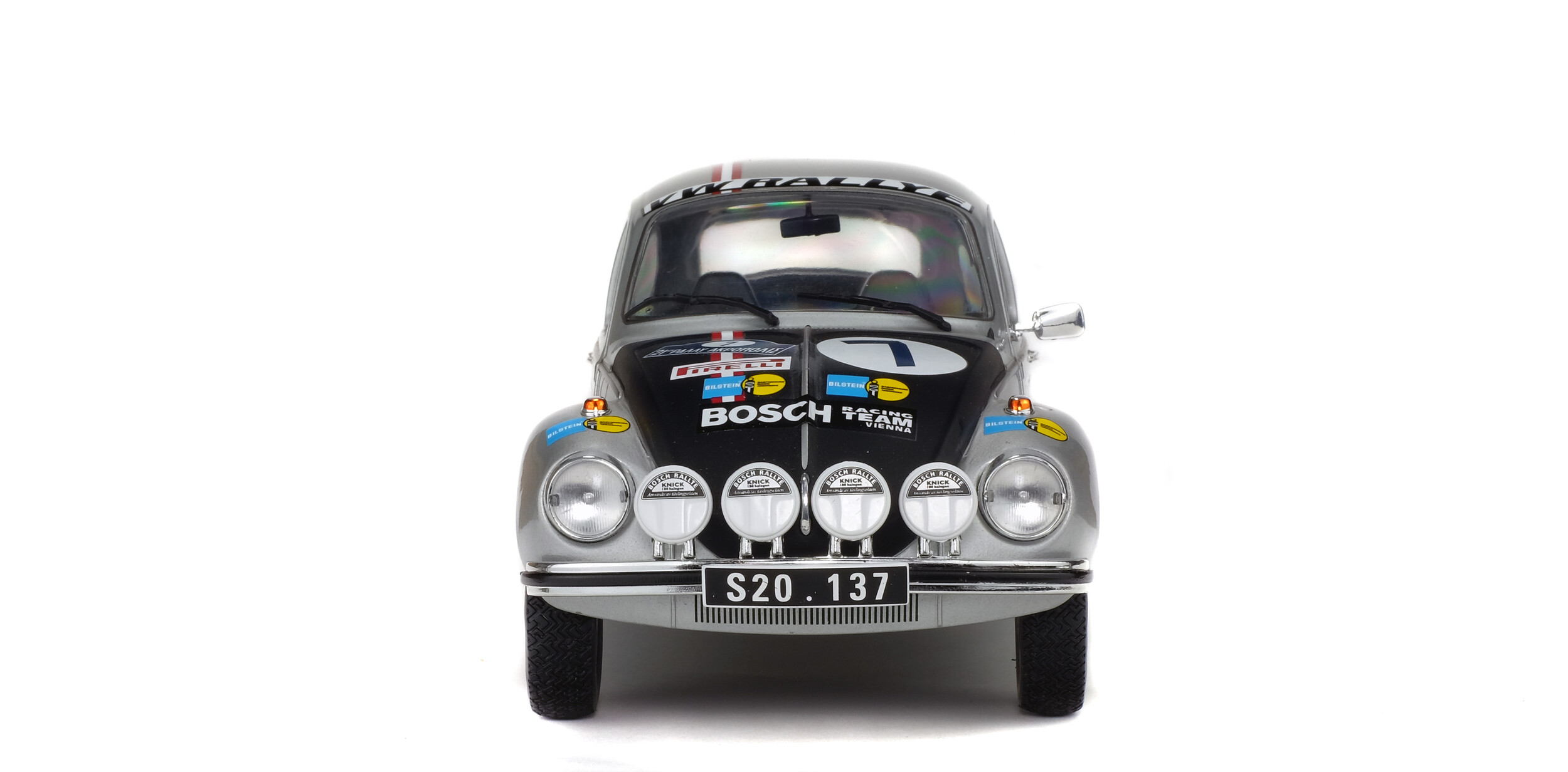 VOLKSWAGEN BEETLE 1303 - RALLY ACROPOLIS - 1973 - H.KALLSTROM #7 - Solido