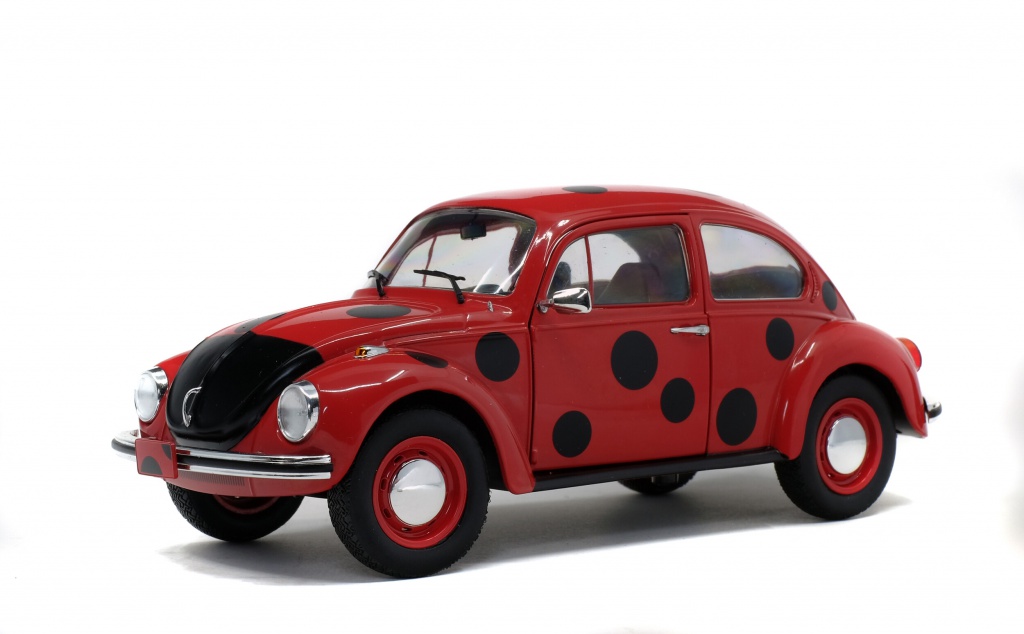 VOLKSWAGEN BEETLE 1303 - LADY BUG - 1972 - Solido