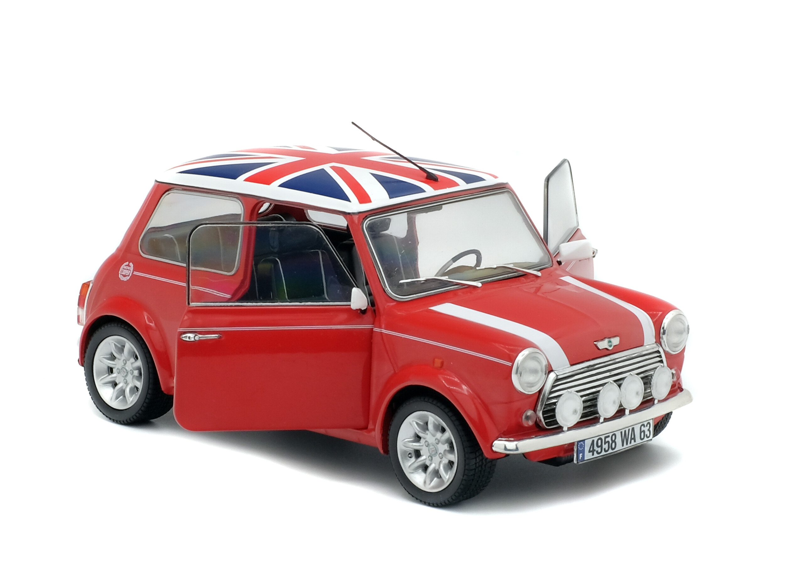 British Flag Mini Cooper