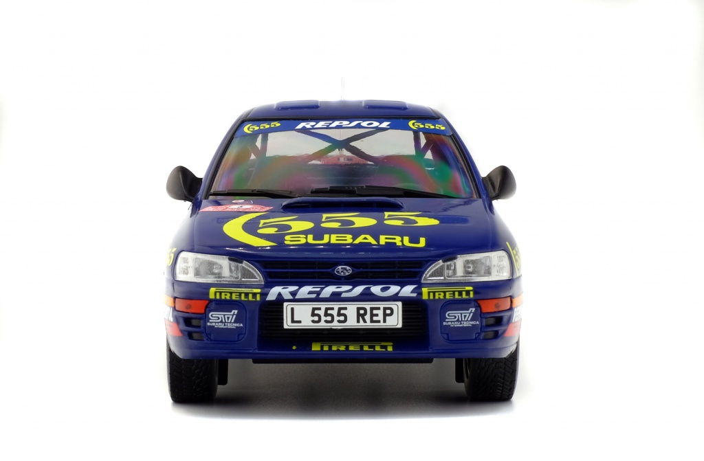 SUBARU IMPREZA - RALLYE MONTE CARLO 1995 - C.SAINZ #5 - Solido