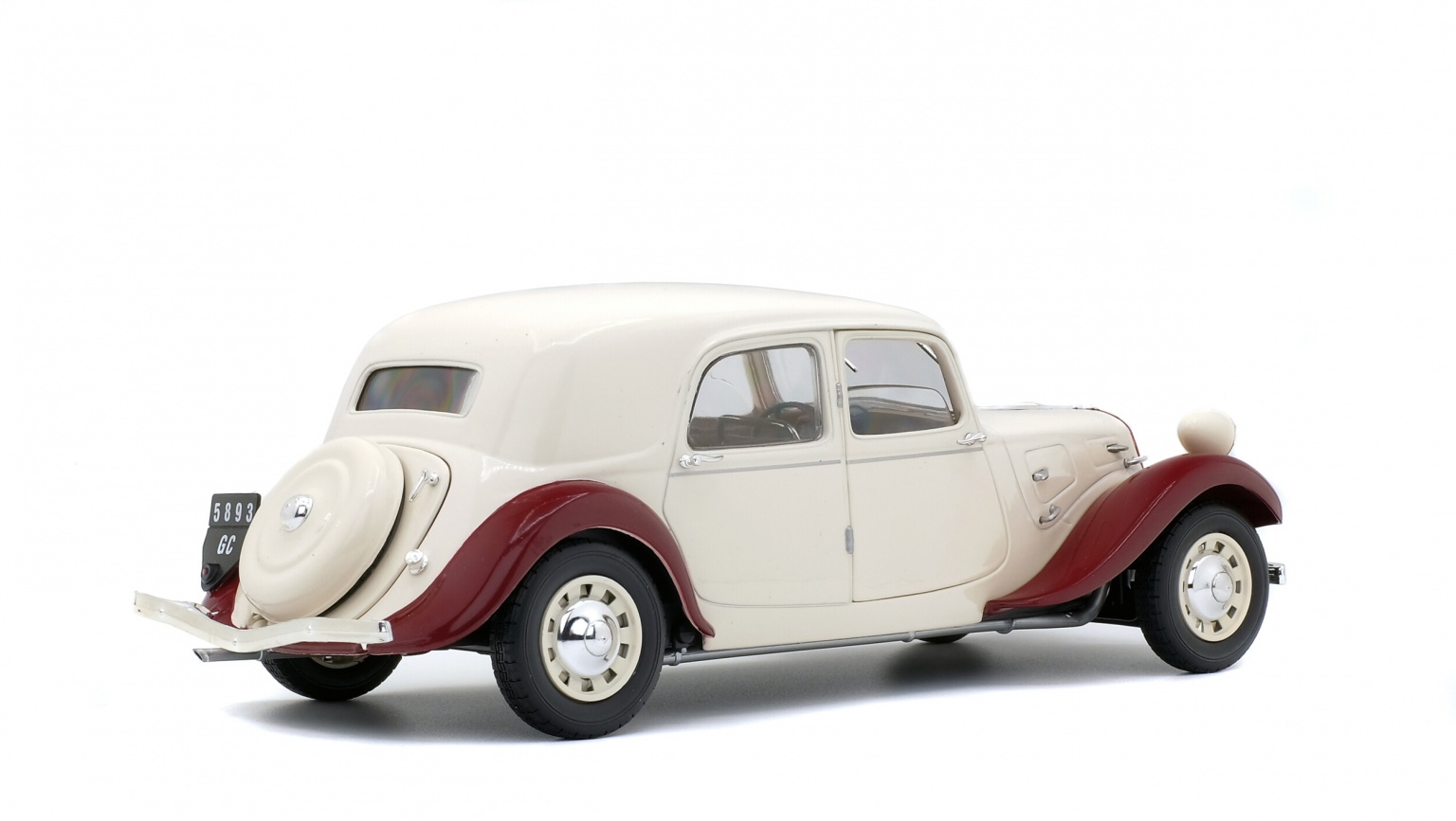 CITROËN TRACTION 11B - BI-TON BORDEAUX- 1938 - Solido