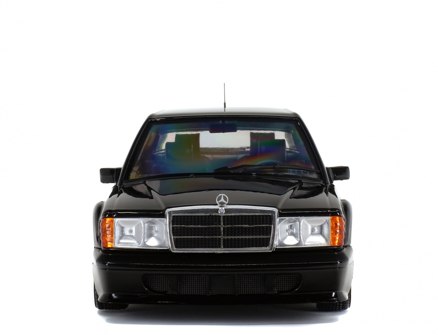 MERCEDES 190 EVO II (W201) - BLACK - 1990 - Solido