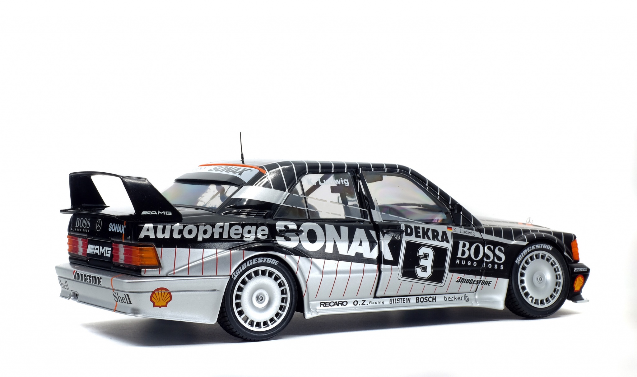 Mercedes-Benz 190 (W201) Evo II - DTM - 1992 - #3 K.LUDWIG - Solido