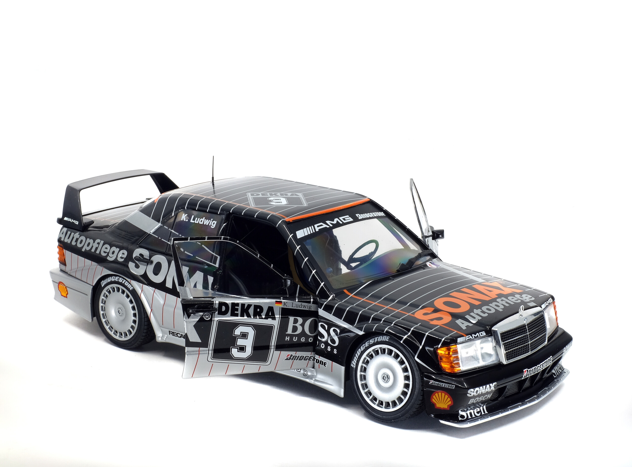 Mercedes-Benz 190 (W201) Evo II - DTM - 1992 - #3 K.LUDWIG - Solido