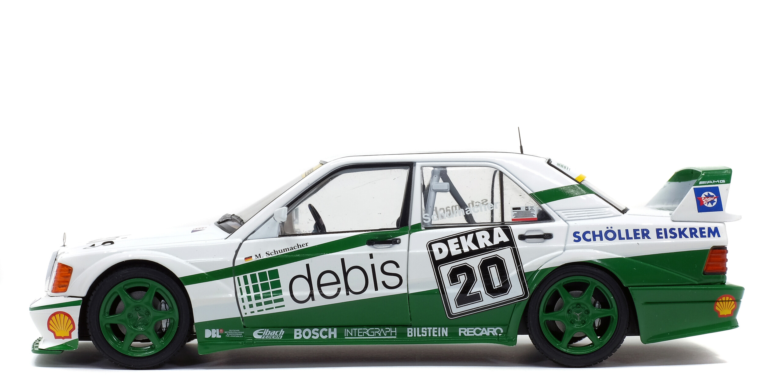 Mercedes-Benz 190 (W201) Evo II - DTM - 1991 - #20 M.SCHUMACHER - Solido