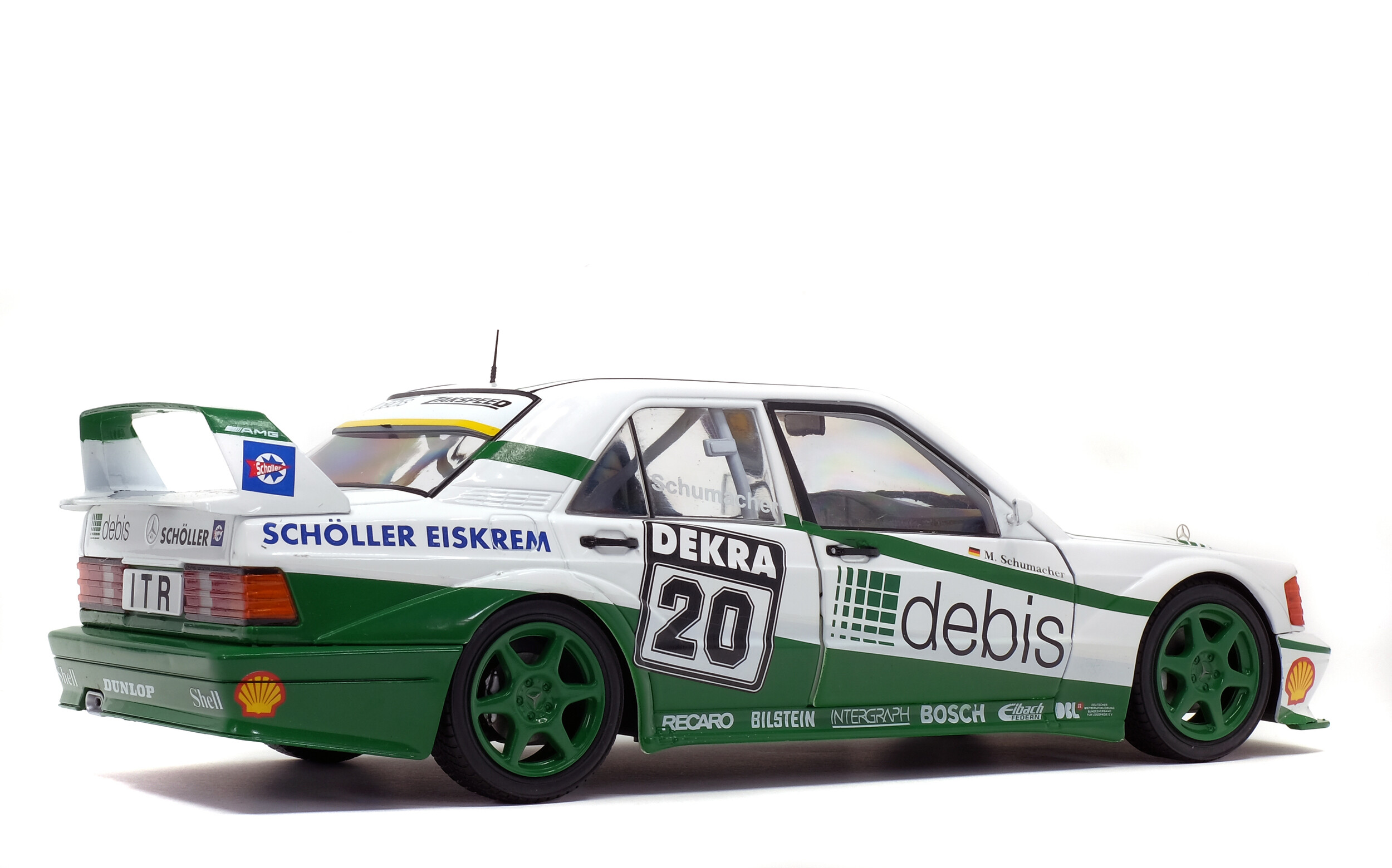 Mercedes-Benz 190 (W201) Evo II - DTM - 1991 - #20 M.SCHUMACHER - Solido