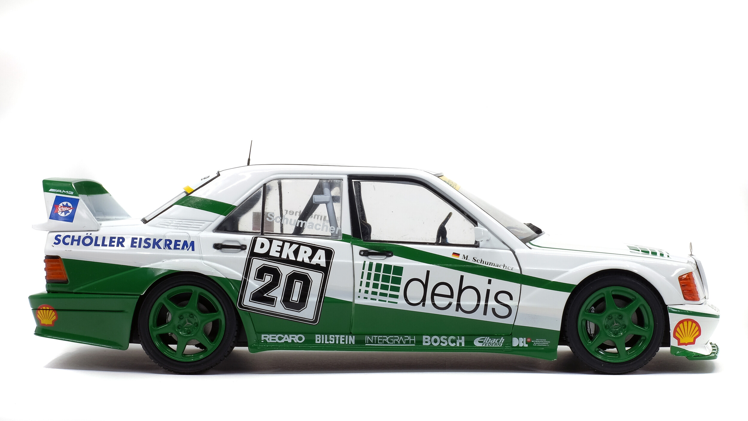 Mercedes-Benz 190 (W201) Evo II - DTM - 1991 - #20 M.SCHUMACHER - Solido