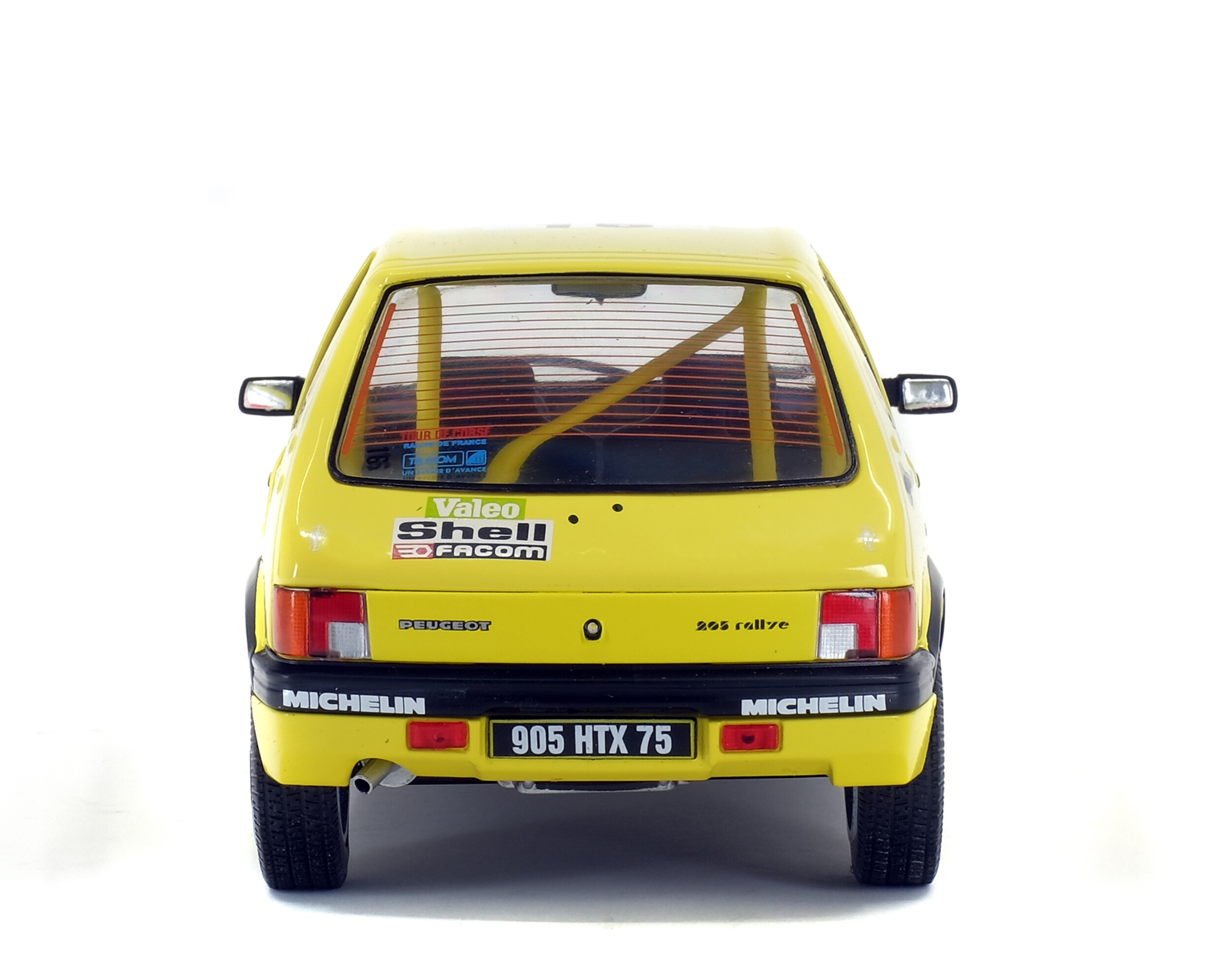 PEUGEOT 205 RALLYE PTS - TOUR DE CORSE 1990 - F.DOENLEN/E.MERCIOL #16 ...