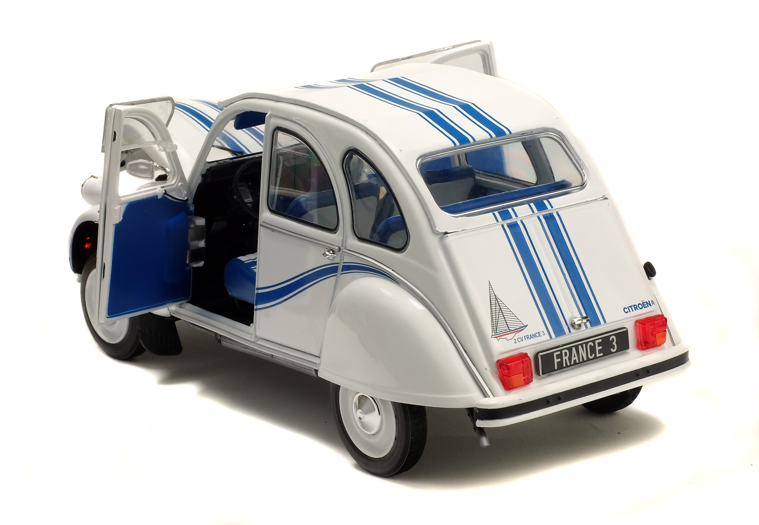 CITROËN 2CV6 - FRANCE 3 - 1983 - Solido