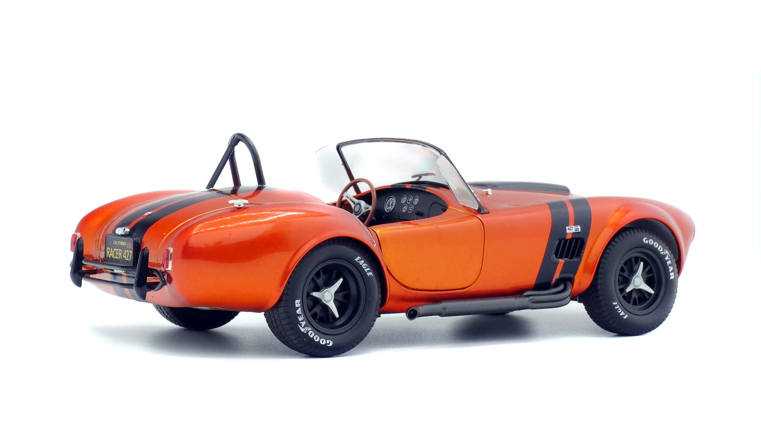 SHELBY COBRA 427 S/C - ORANGE METALLIC - 1965 - Solido