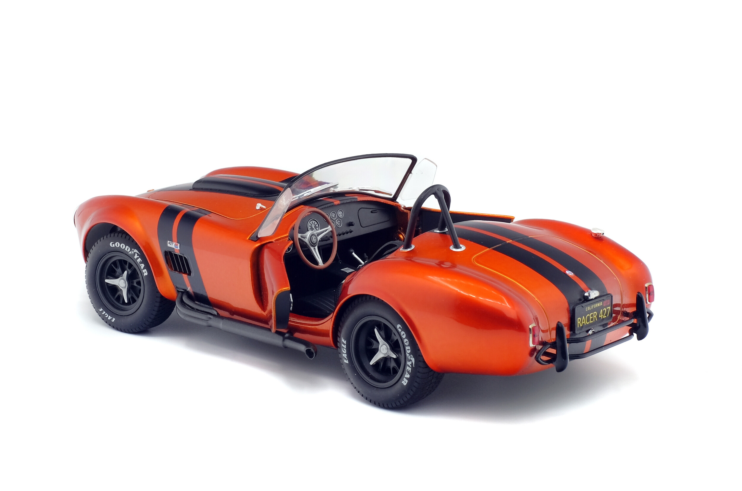 SHELBY COBRA 427 S/C - ORANGE METALLIC - 1965 - Solido