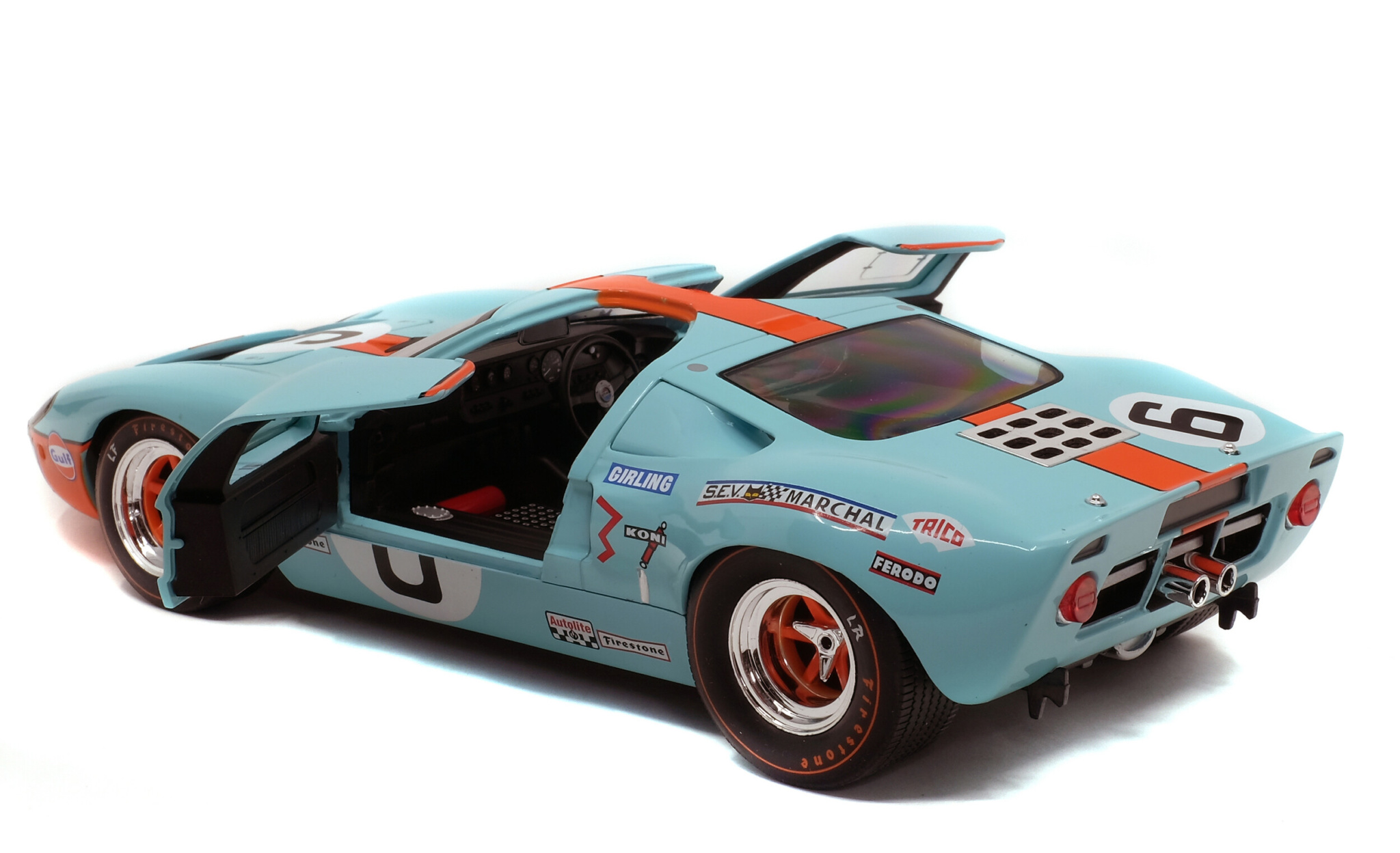 Ford Gt40 Mk1 Winner Le Mans 1969 J Ickx J Olivier 6 Solido