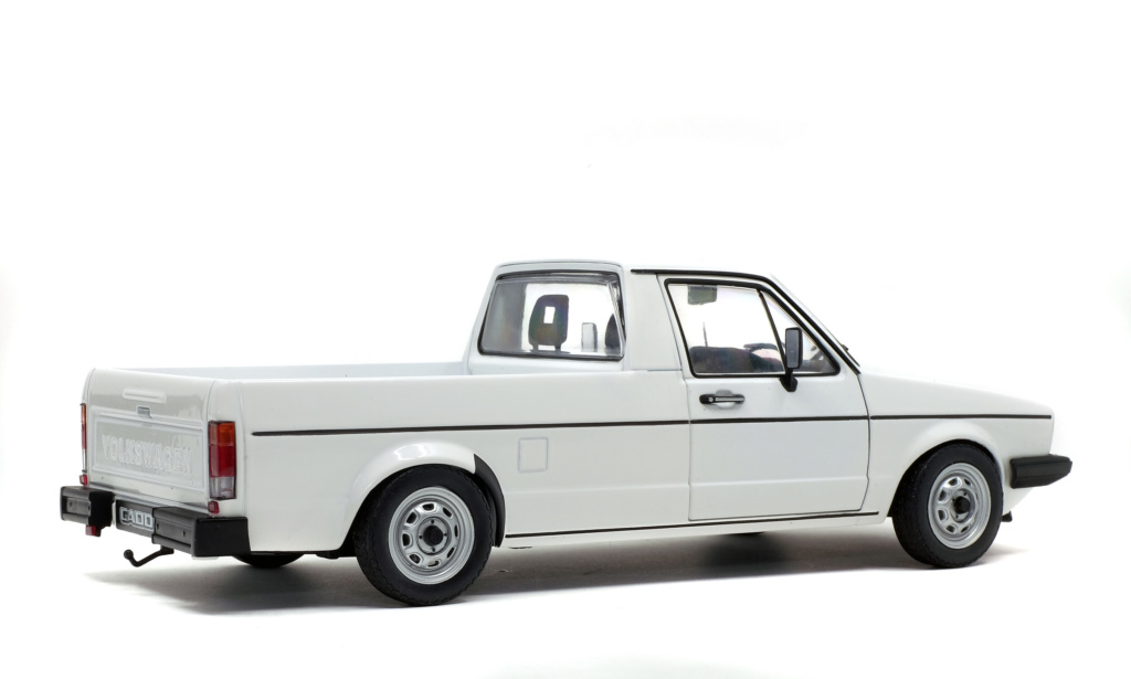 Volkswagen Caddy Mk.1 - White - 1982 - Solido