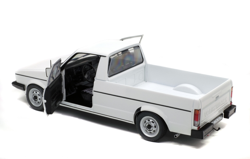 Volkswagen Caddy Mk.1 - White - 1982 - Solido