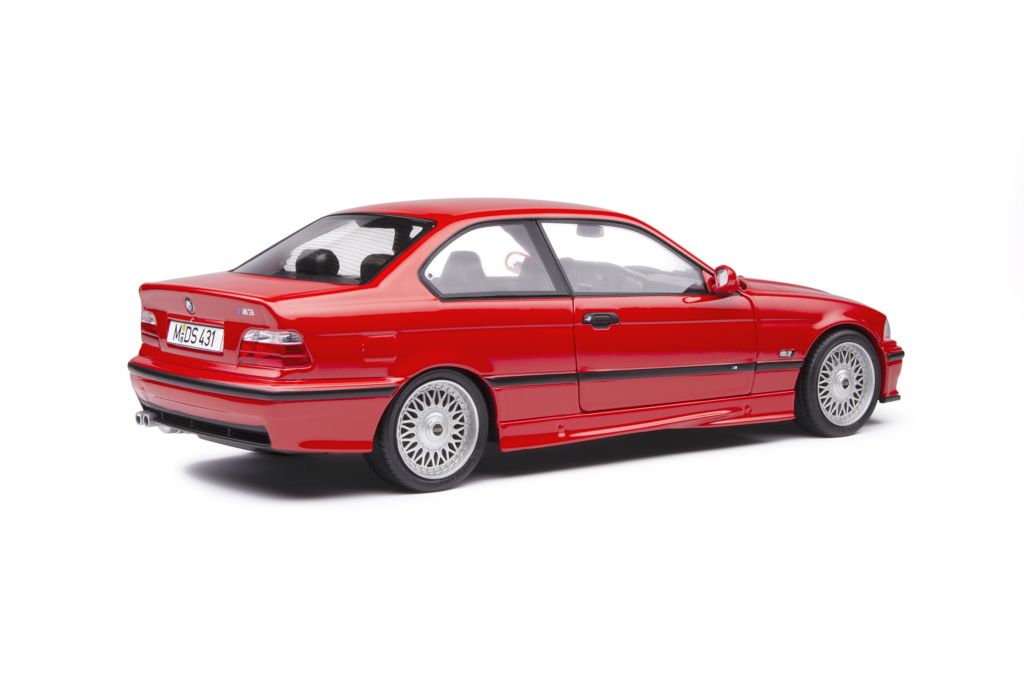 BMW E36 Coupé M3 - Red - 1994 - Solido