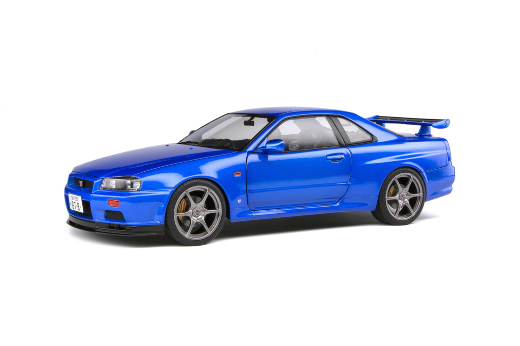 Nissan Skyline GT-R (R34) - Bayside Blue - 1999 - Solido