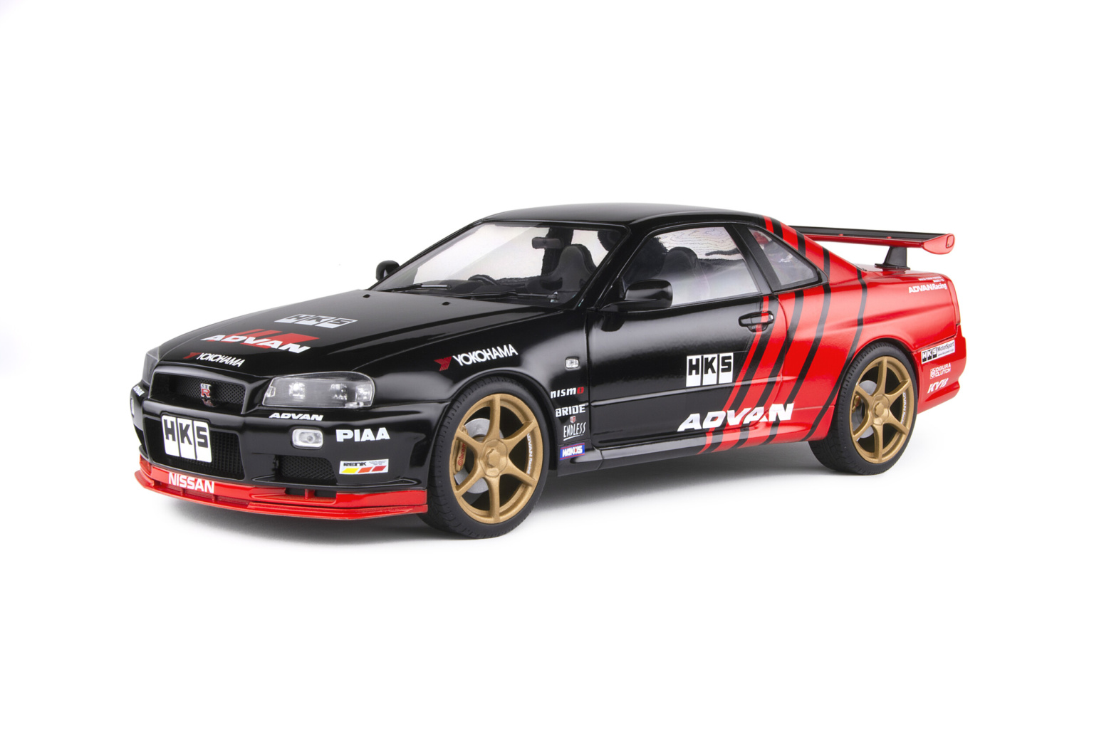Nissan Skyline GT-R (R34) - Advan Drift Livery - 1999 - Solido