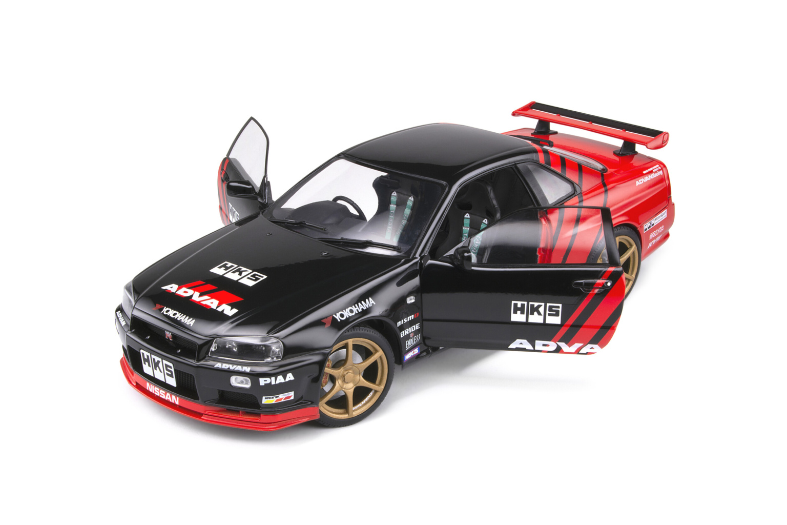 Nissan Skyline GT-R (R34) - Advan Drift Livery - 1999 - Solido
