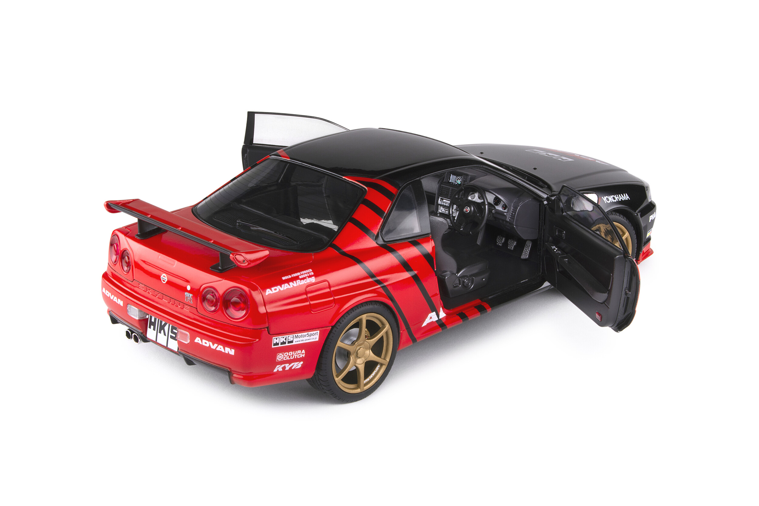 Nissan Skyline GT-R (R34) - Advan Drift Livery - 1999 - Solido