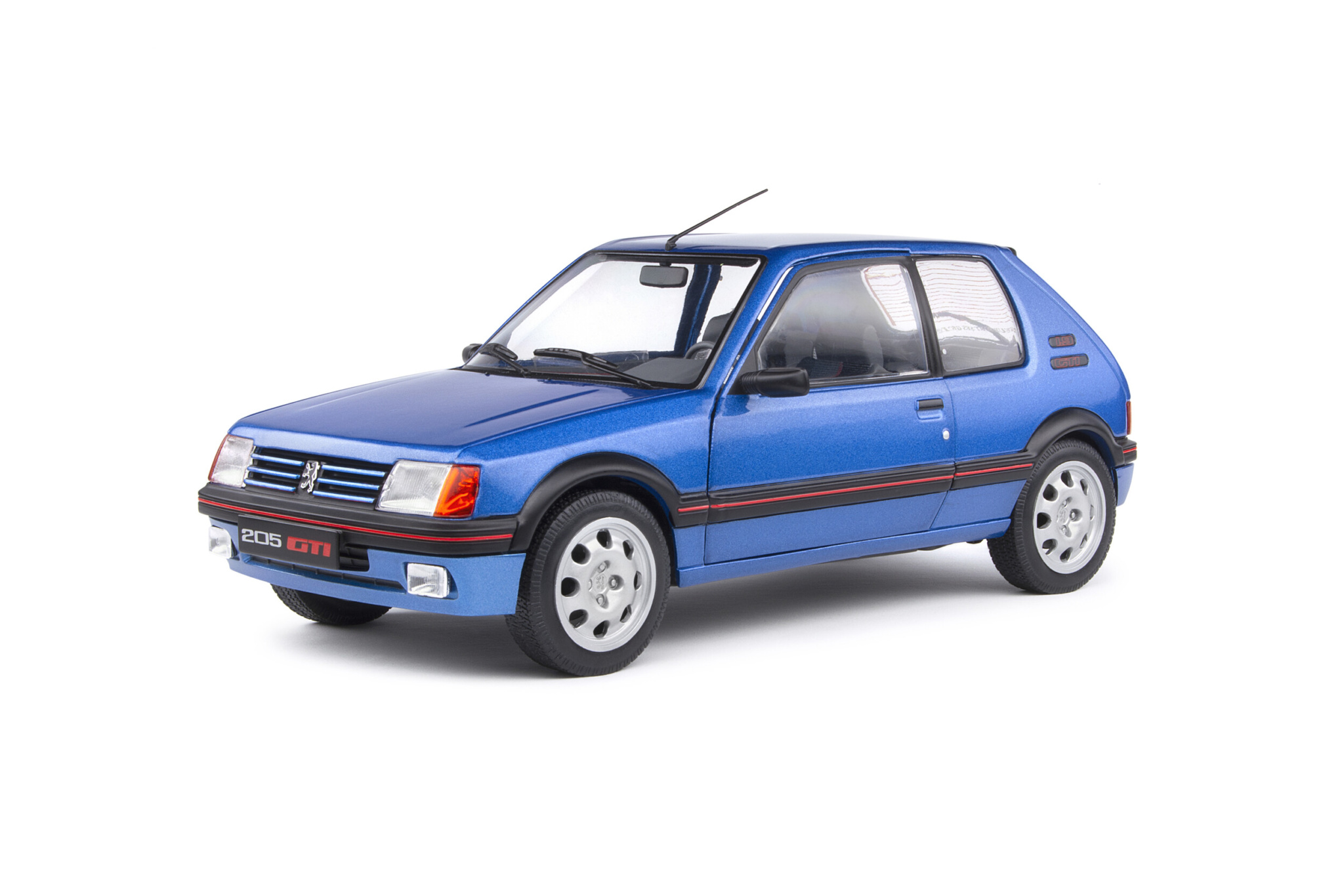 Peugeot 205 Mk.1 GTI 1.9L - Bleu Miami - 1988 - Solido