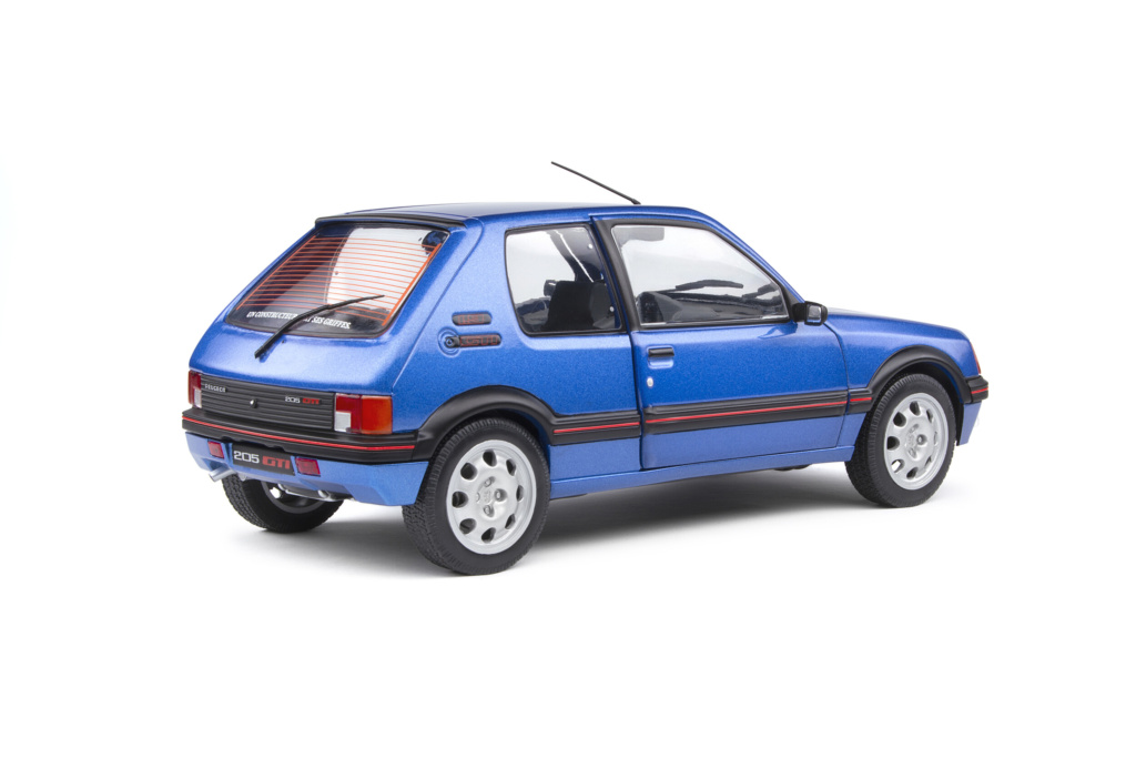Peugeot 205 Mk.1 GTI 1.9L - Bleu Miami - 1988 - Solido
