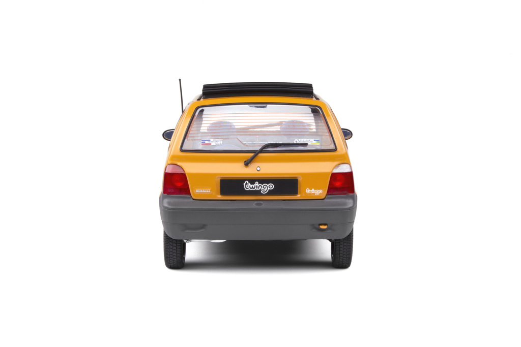 Renault Twingo Mk.1 Open Air - Jaune Indien - 1993 - Solido