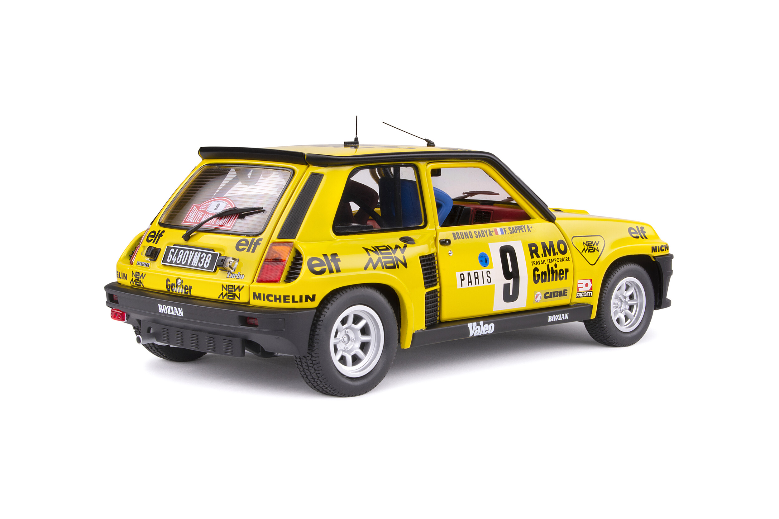 Renault 5 Turbo - Rallye Monte-Carlo - 1982 - #9 B.SABY - Solido