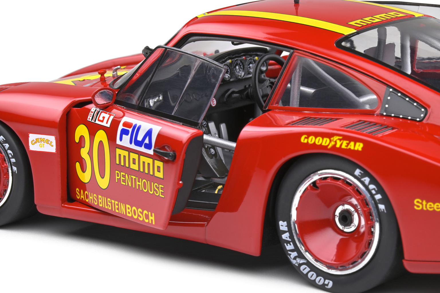 Porsche 935 Moby Dick - 24H Le Mans - 1982 - #30 MORETTI - Solido