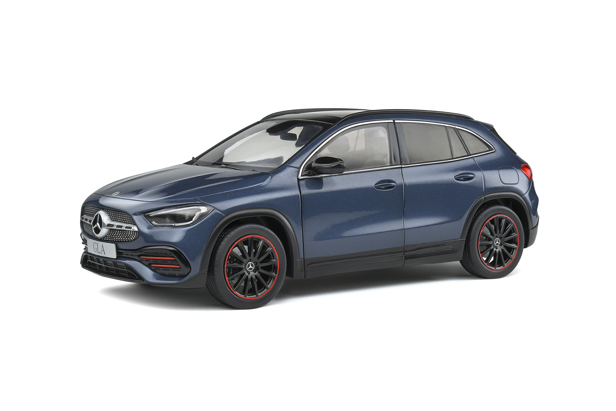 Mercedes-Benz GLA (H247) AMG Line - Denim Blue Metallic - 2019 - Solido