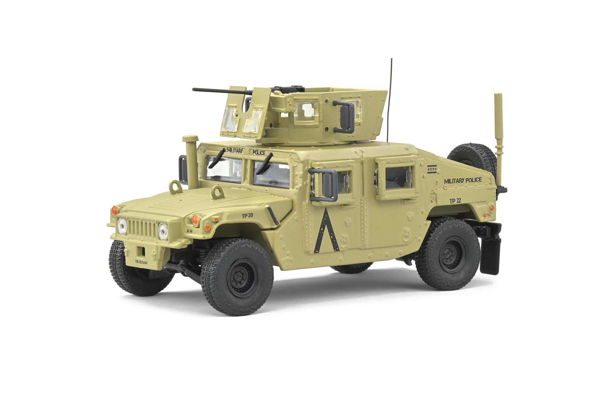 AM General M1115 Humvee Military Police - Desert Camo - 1983 - Solido