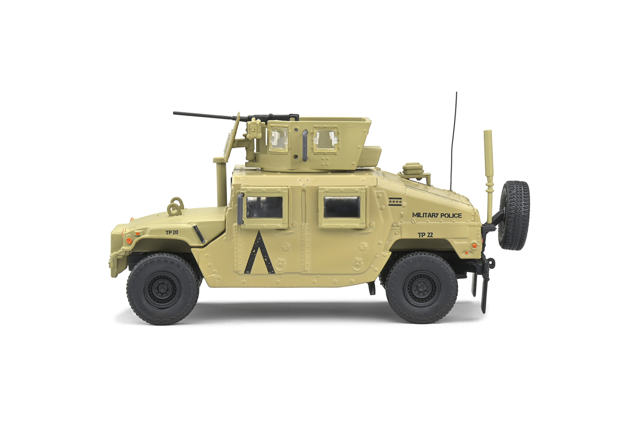 AM General M1115 Humvee Military Police - Desert Camo - 1983 - Solido