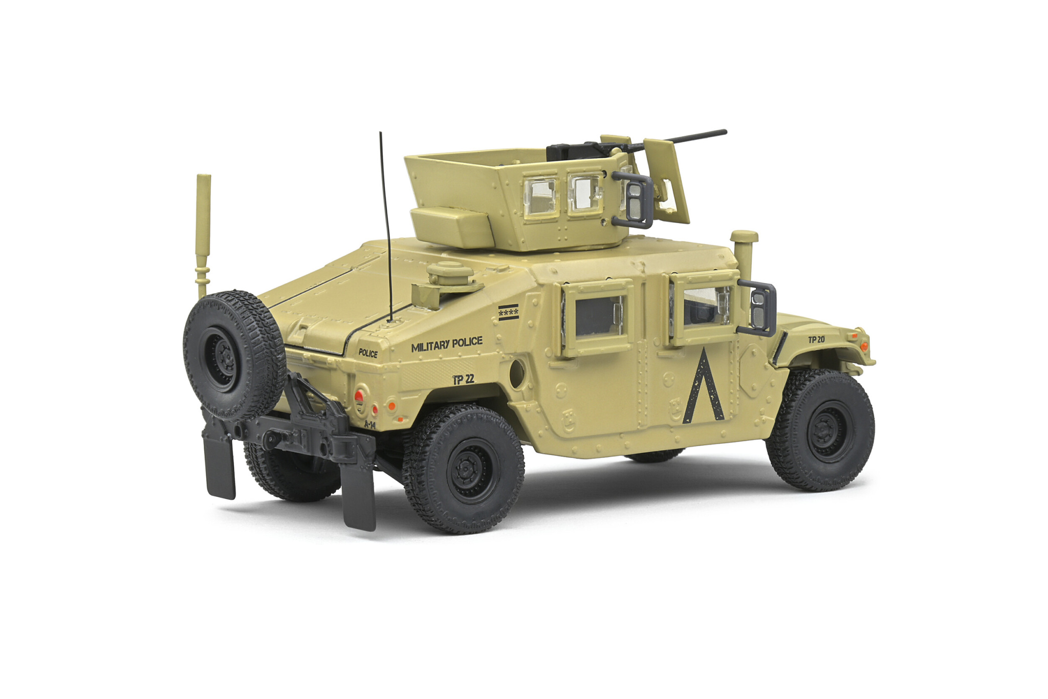 AM General M1115 Humvee Military Police - Desert Camo - 1983 - Solido