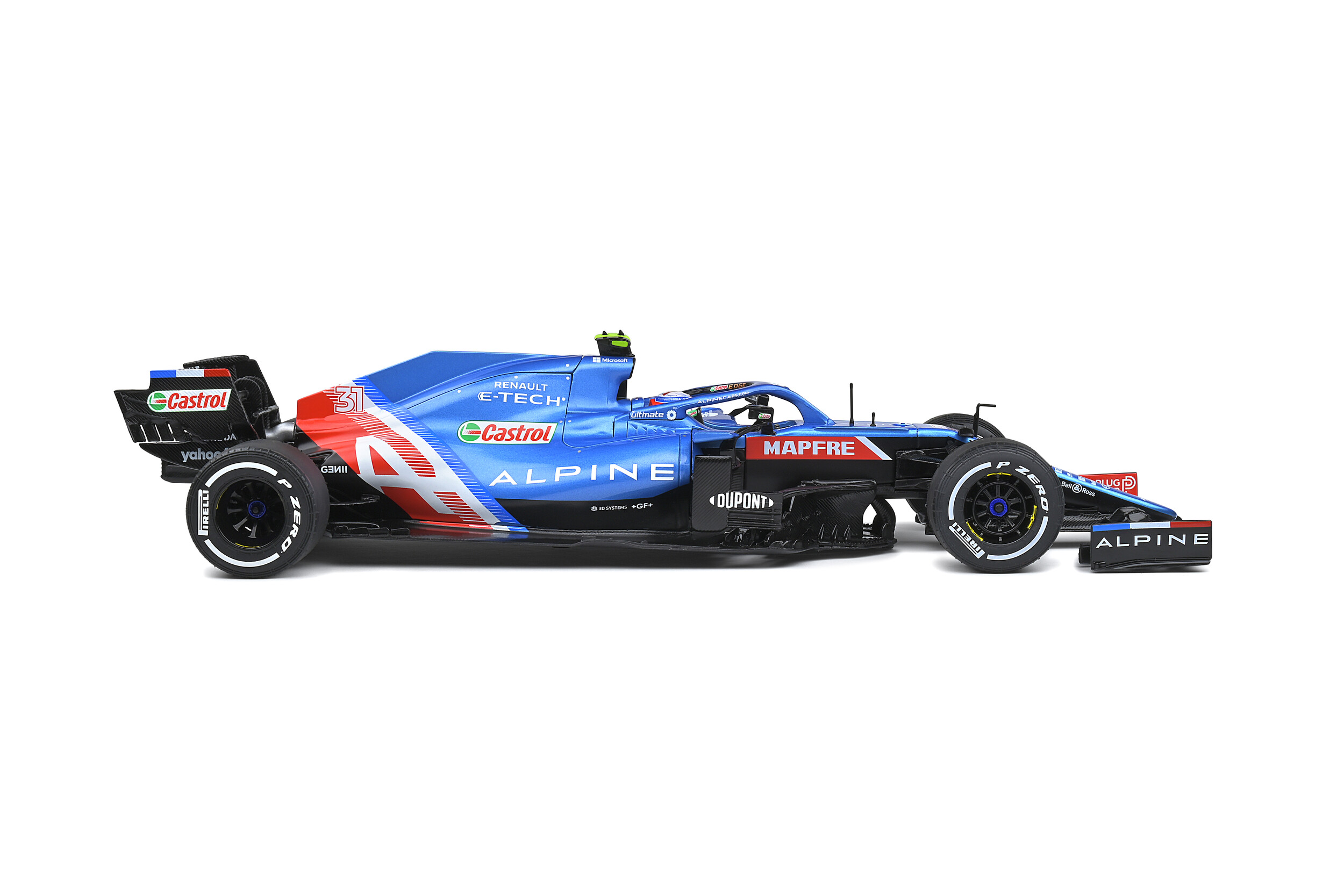 Alpine A521 - GP Hungary - 2021 - #31 E.Ocon - Solido