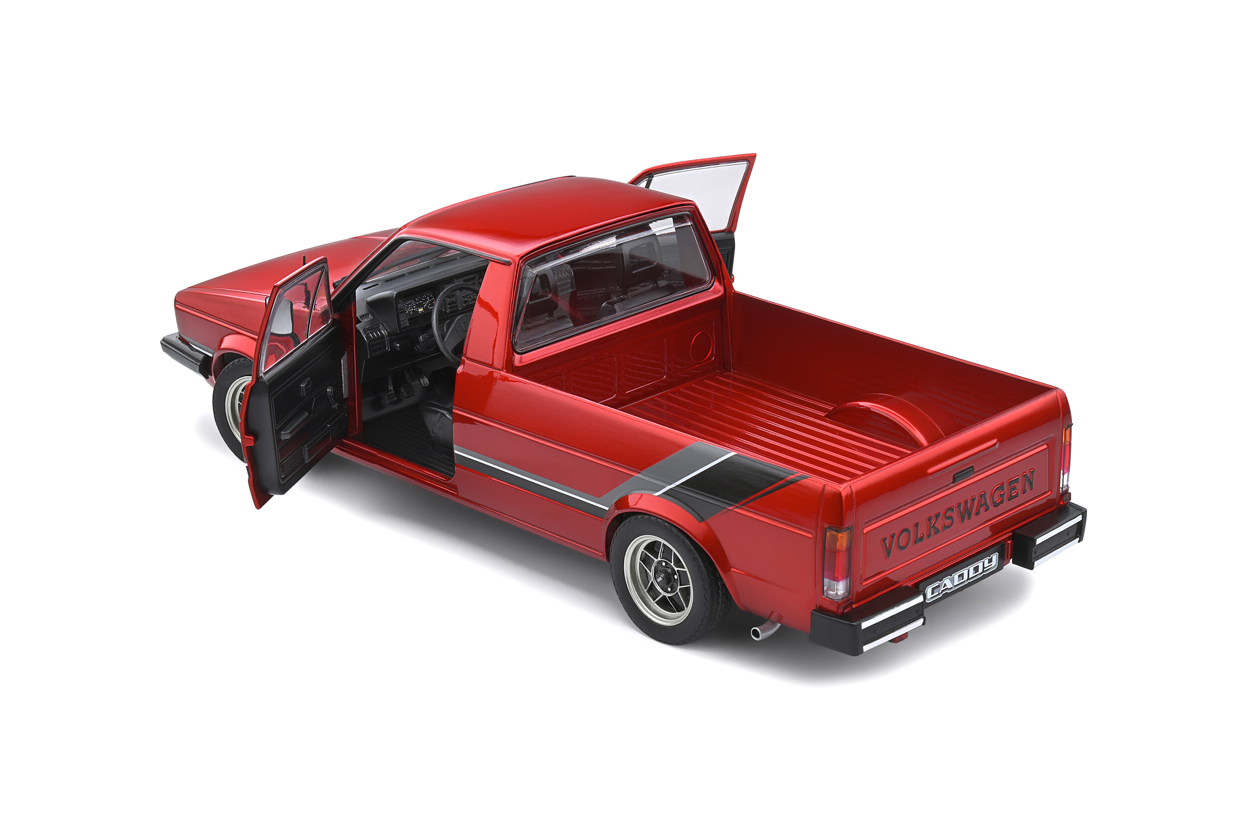 Volkswagen Caddy Mk.1 - Red Custom - 1982 - Solido