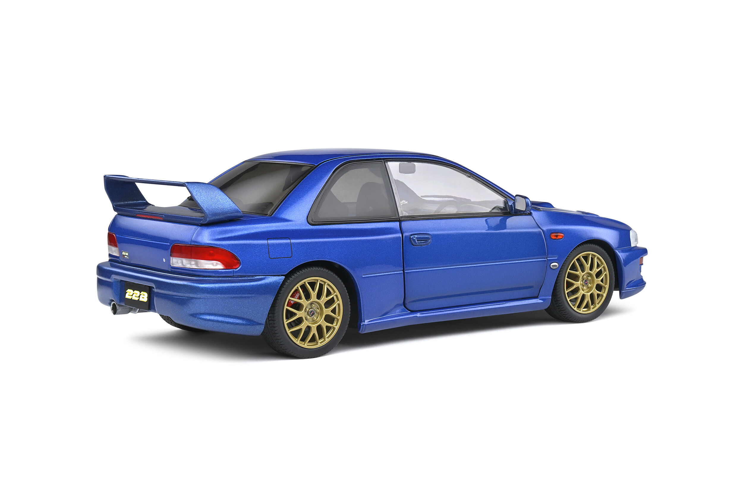 Subaru Impreza 22B - Sonic Blue - 1998 - Solido