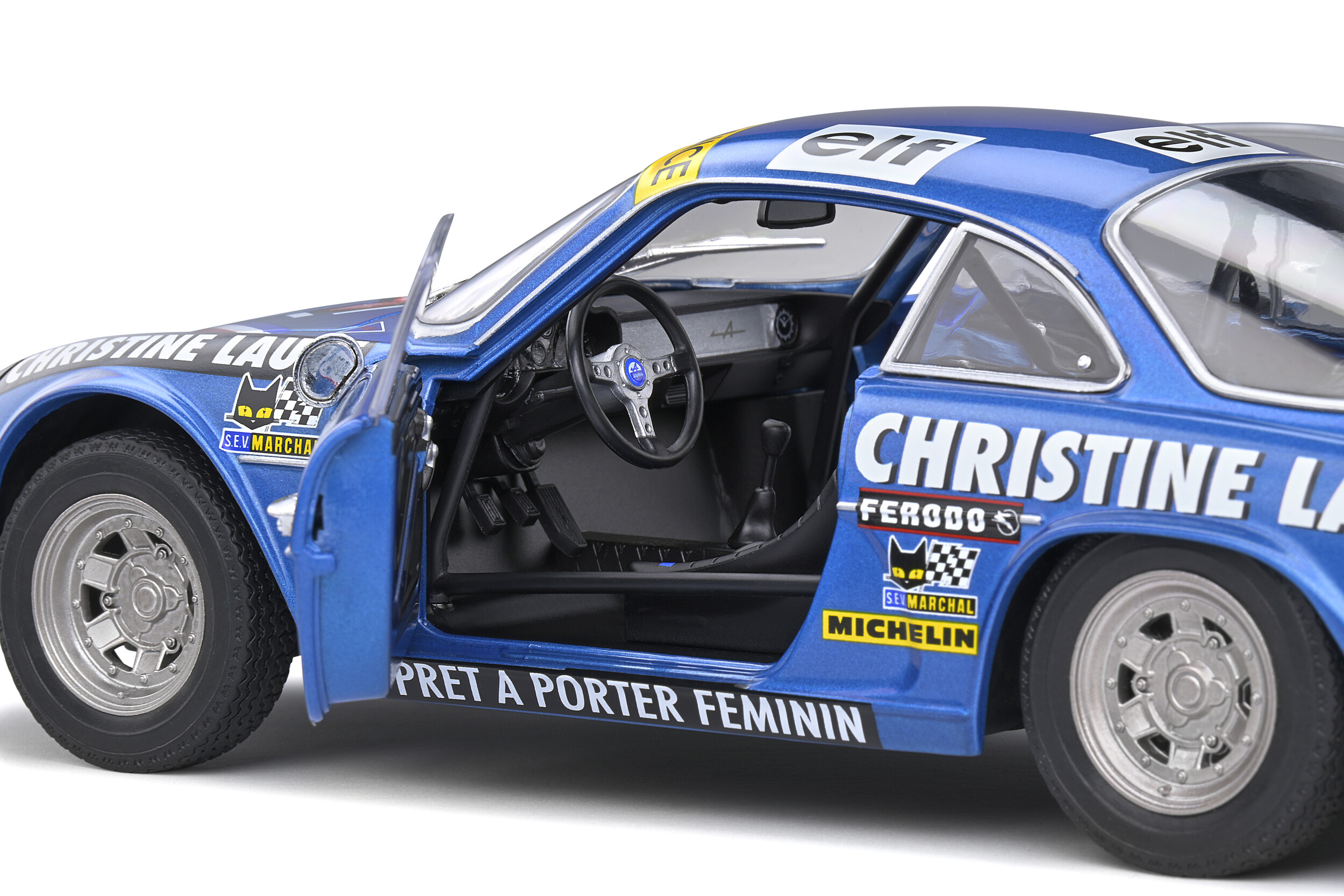 Alpine A110 1600S - Rallye Monte-Carlo - 1976 - #19 M.MOUTON/F.CONCONI ...