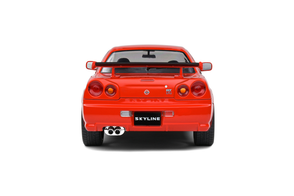 Nissan Skyline (R34) GT-R - Active Red - 1999 - Solido