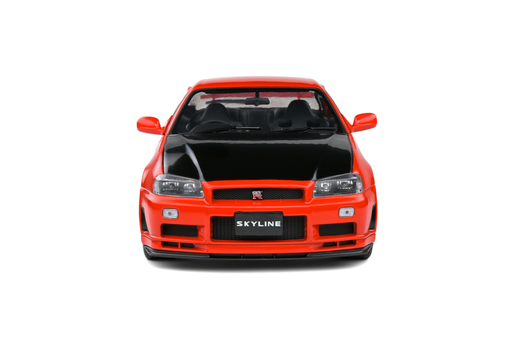 Nissan Skyline (R34) GT-R - Active Red - 1999 - Solido