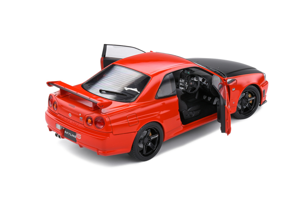 Nissan Skyline (R34) GT-R - Active Red - 1999 - Solido