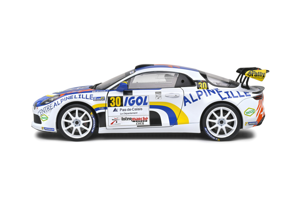 Alpine A110 RGT - Rallye du Touquet - 2020 - #30 F.DELECOUR - Solido