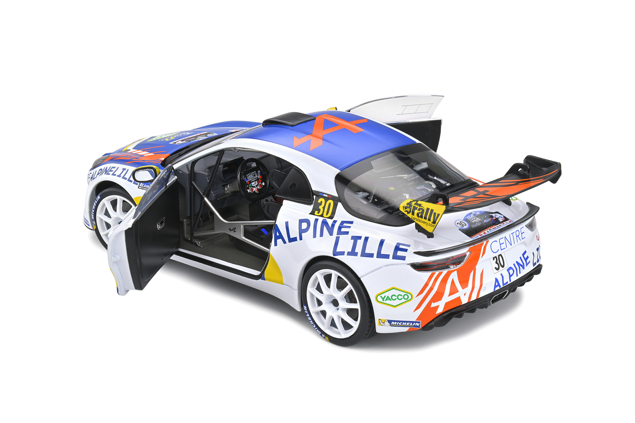 Alpine A110 RGT - Rallye du Touquet - 2020 - #30 F.DELECOUR - Solido