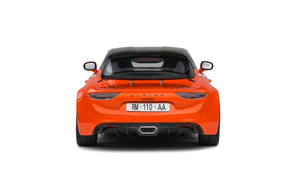 Alpine A110 S pack Aero - Orange Fire - 2022 - Solido