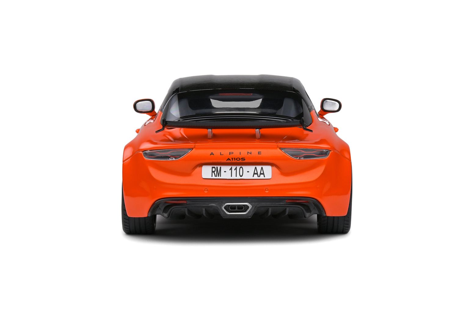 Alpine A110 S pack Aero - Orange Fire - 2022 - Solido