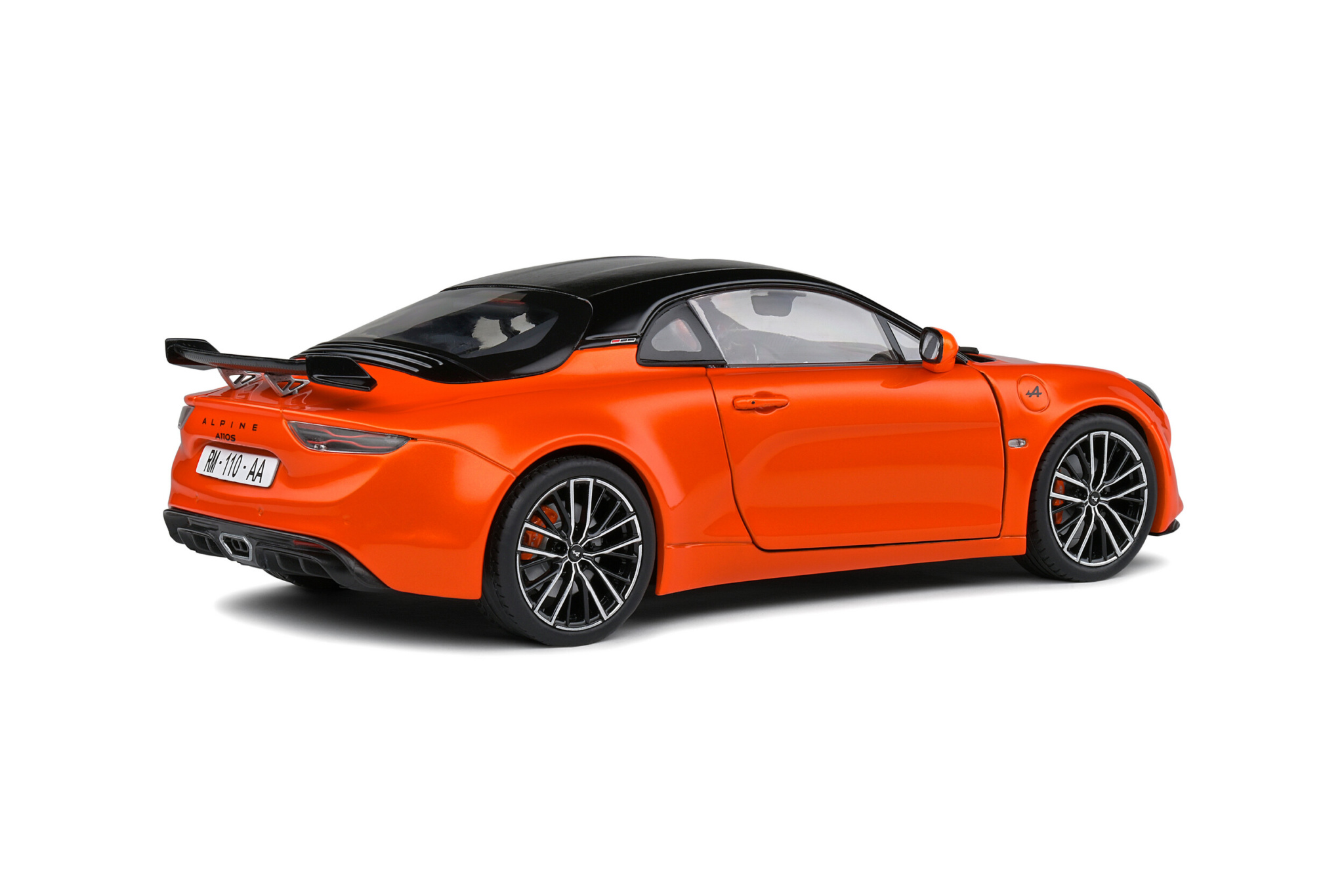 Alpine A110 S pack Aero - Orange Fire - 2022 - Solido