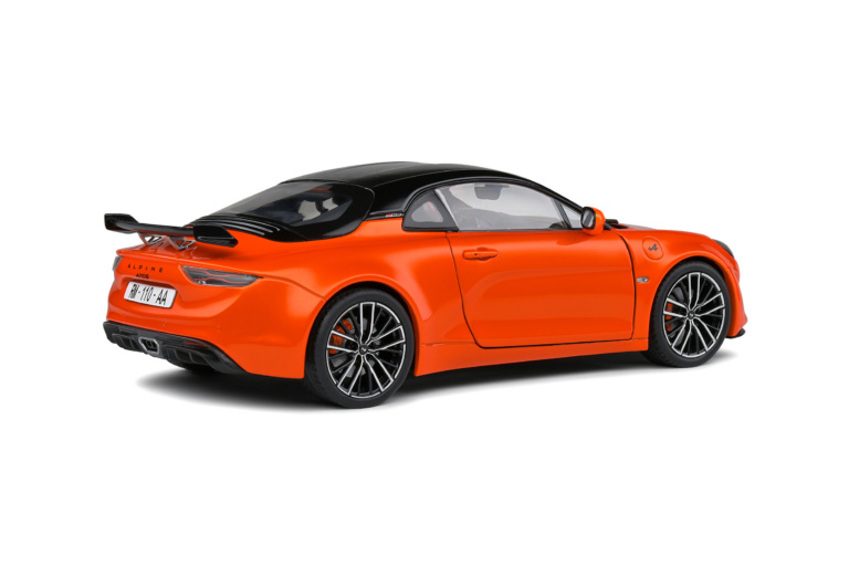 Alpine A110 S pack Aero - Orange Fire - 2022 - Solido